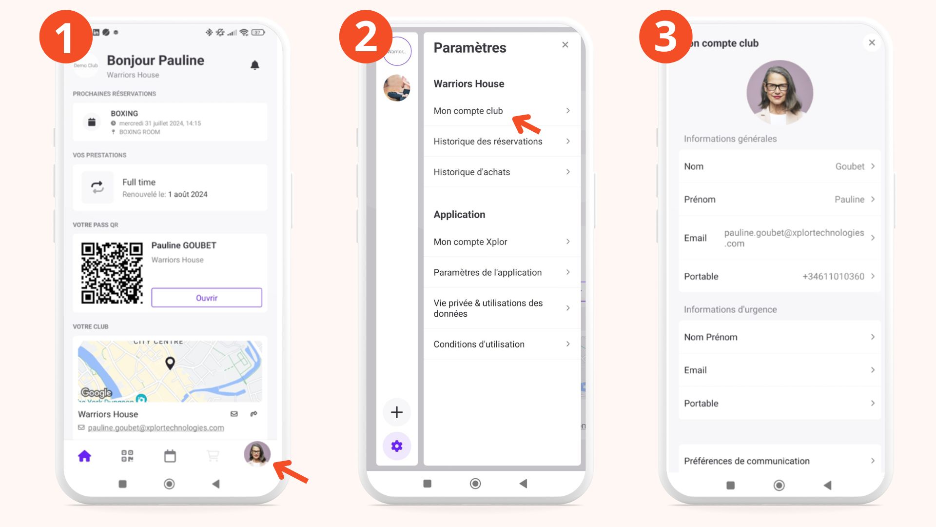 Tout savoir sur l'utilisation de Xplor Active par les membres du club ...